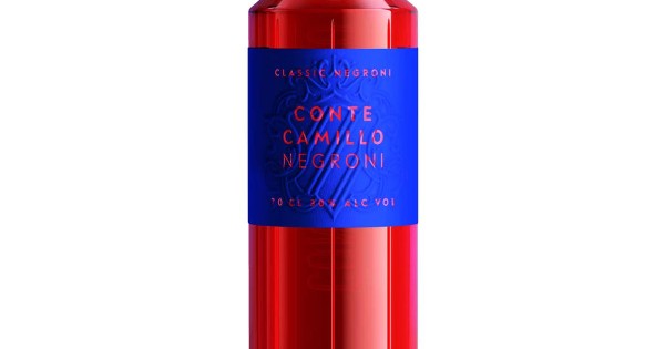 Conte Camillo Negroni 700ml - Αυθεντικό Ιταλικό Απεριτίφ με ξεχωριστή ...